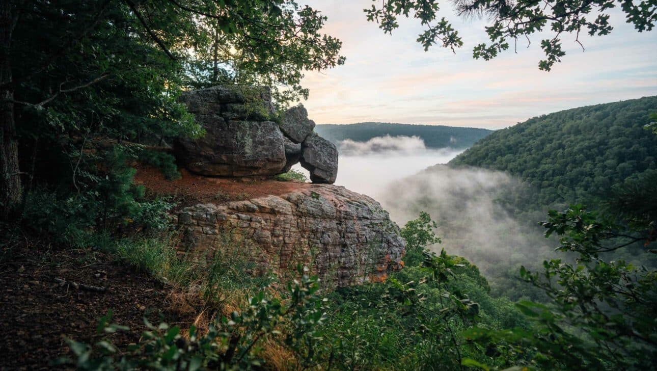 Hike the Whitaker Point Trail in Arkansas