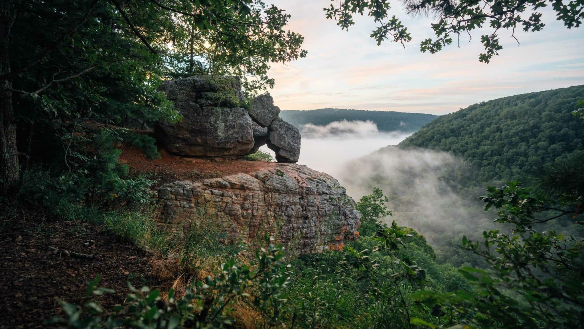 Hike the Whitaker Point Trail in Arkansas